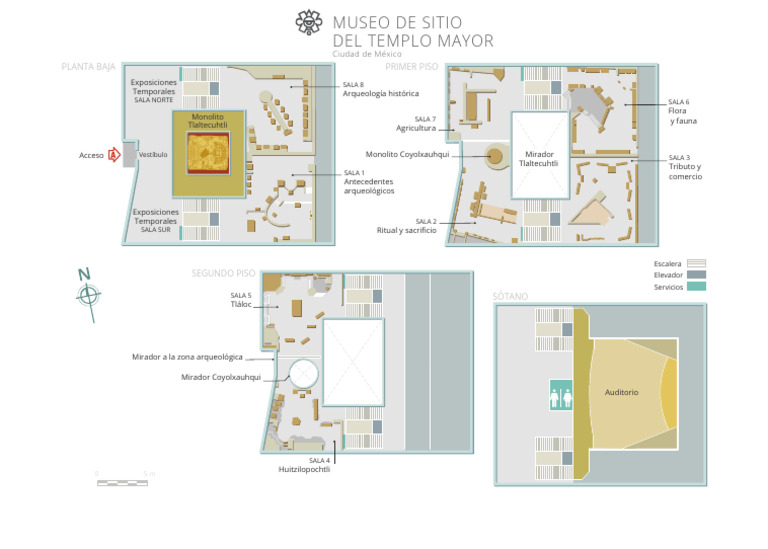 Mapa Templo Mayor | PDF | Mitología | Politeísmo