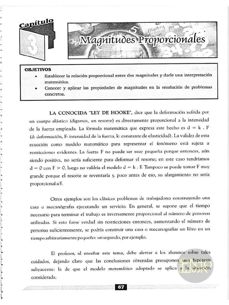 Magnitudes Proporcionales by Rodo | PDF