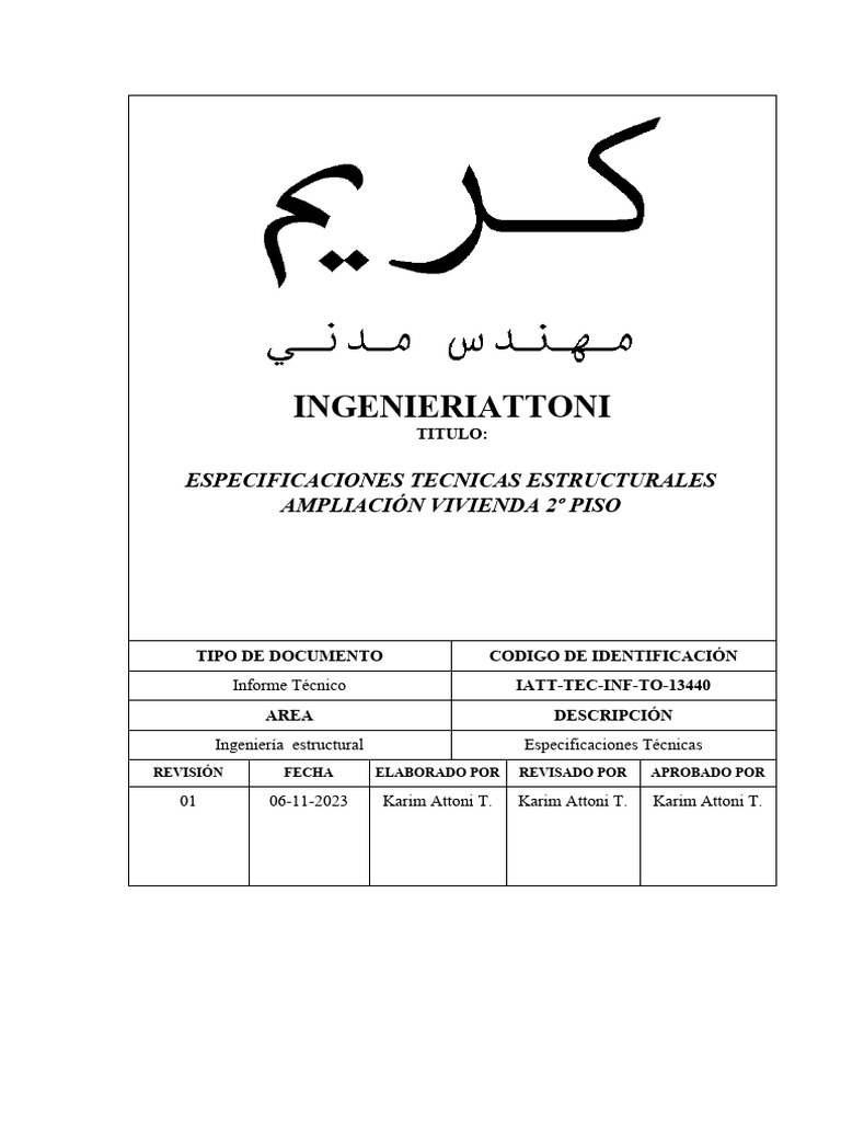 EETT - Casa Tipo 1 y 4 | PDF | Hormigón | Acero