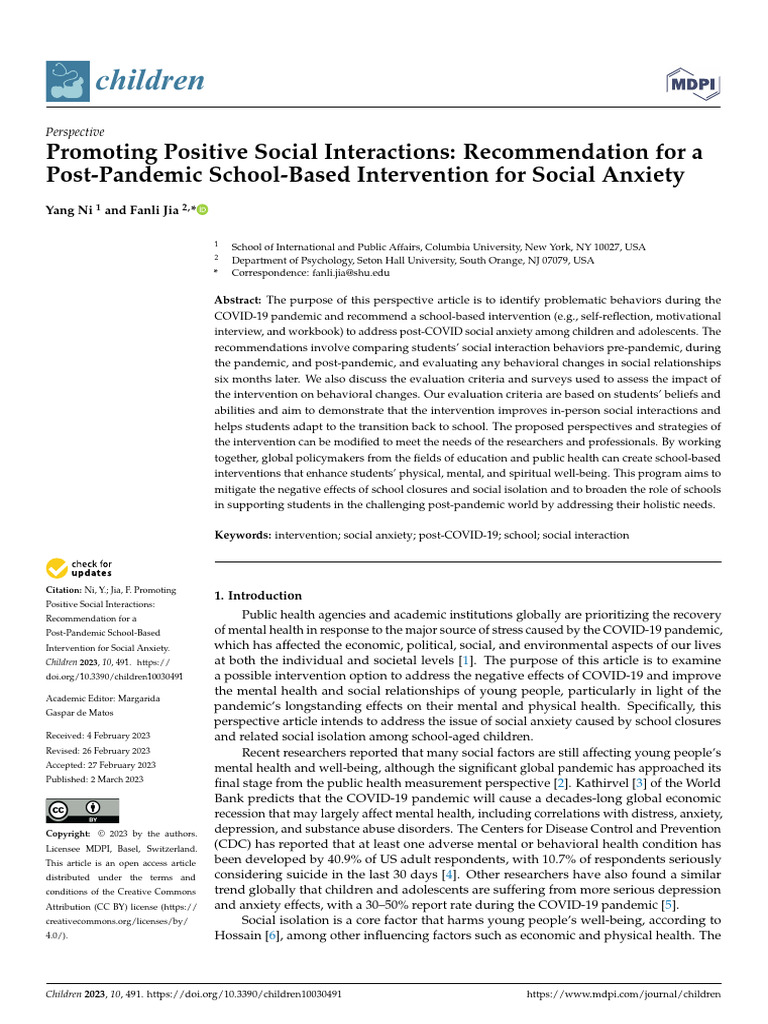 12.promoting Positive Social Interactions Recommendation For | PDF ...
