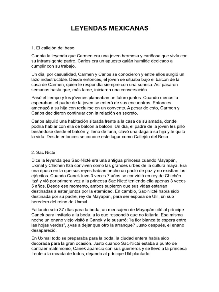 Leyendas, Fabulas, Cuentos y Mitos Mexicanos | PDF | Diablo