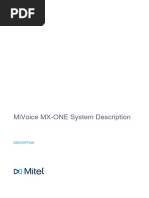 Datasheet Mitel EX Controller EN | PDF | I Pv6 | Quality Of Service