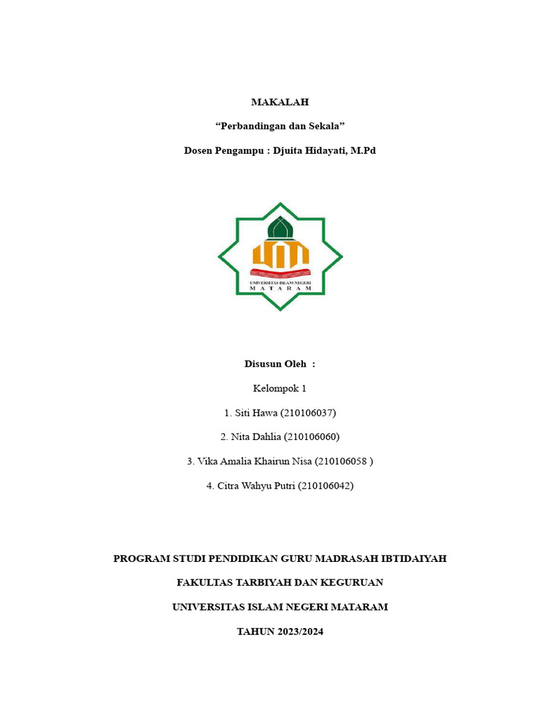 KLP 1 Numerasi Cokkk | PDF