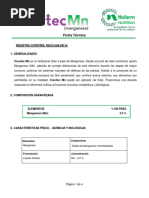 Ficha Técnica Promesol 5X | PDF | Suelo | Riego