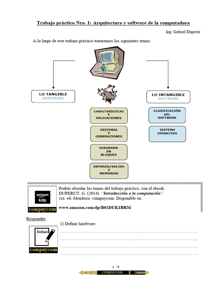 Tp1-Arquitectura de Computadoras | PDF | Informática | Hardware de la computadora