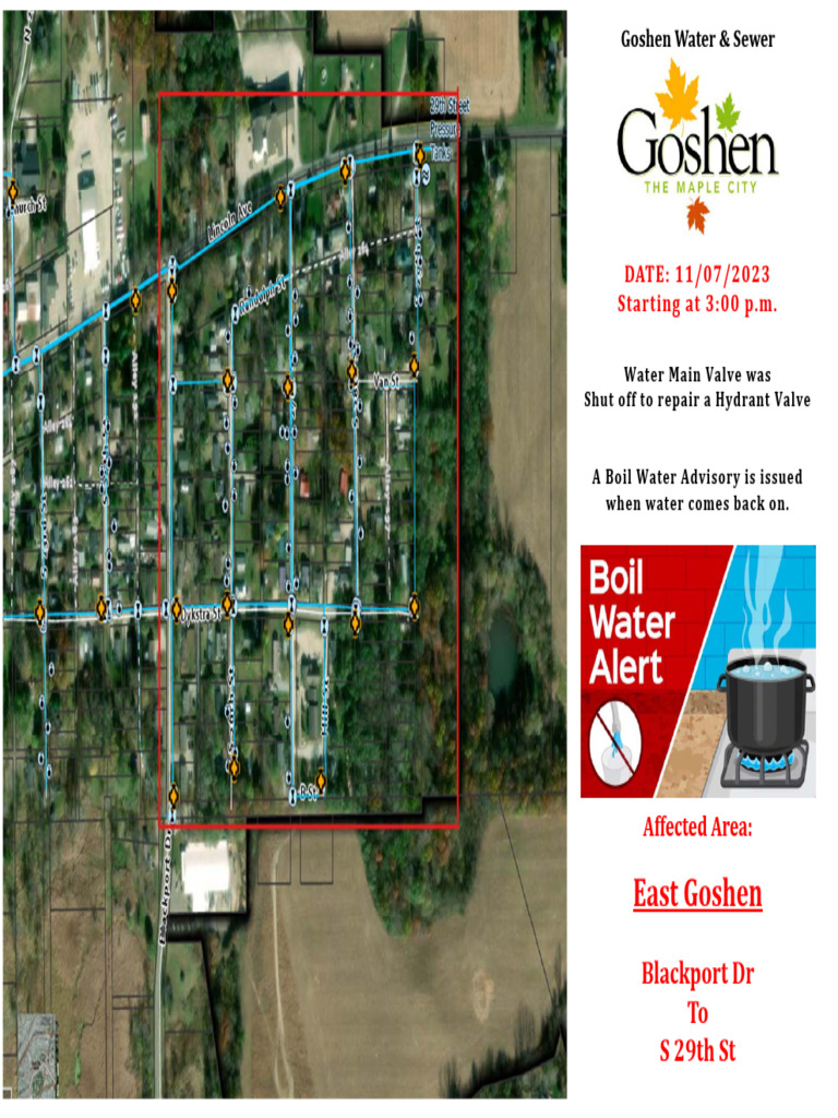 Boil Order - East Goshen | PDF | Water | Drinking Water