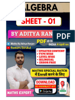 10. Day 10 (Algebra-01) (45 Days 45 Marathon).new | PDF