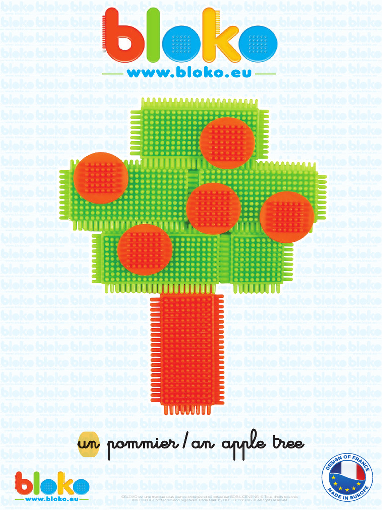 Modèles de construction BLOKO pour enfants | PDF