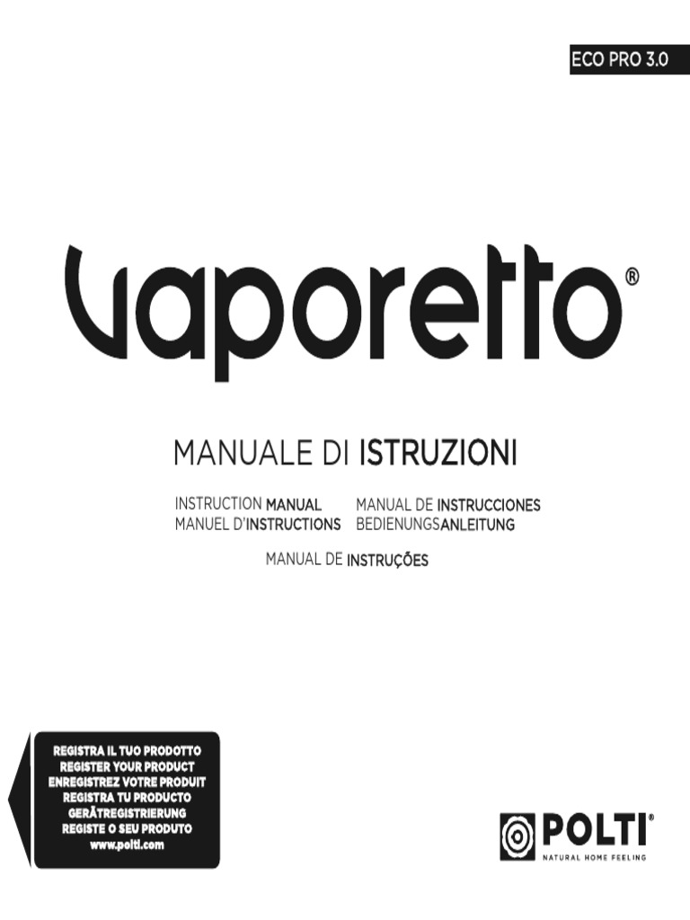 Manuale VT Eco Pro 3.0 m0s11880 w1ds 1t02 | PDF
