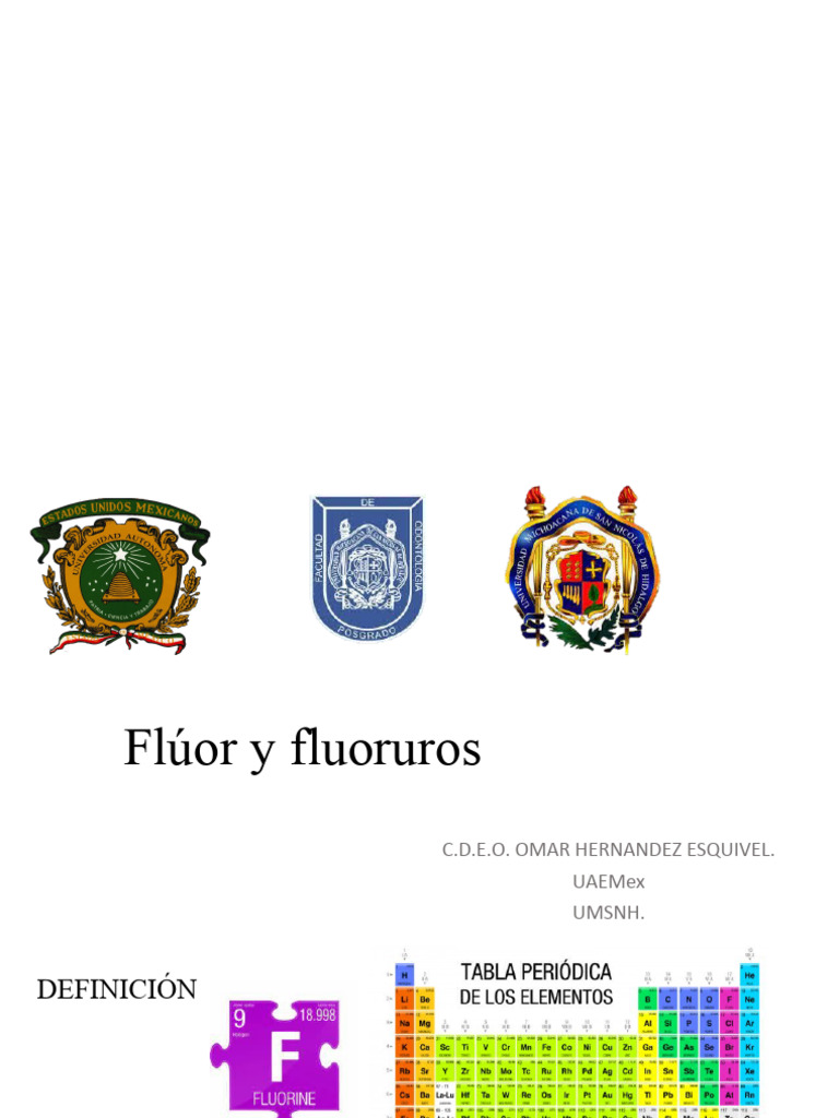 FLUOR | PDF | Flúor | Fluoruro FLUOR | PDF | Flúor | Fluoruro