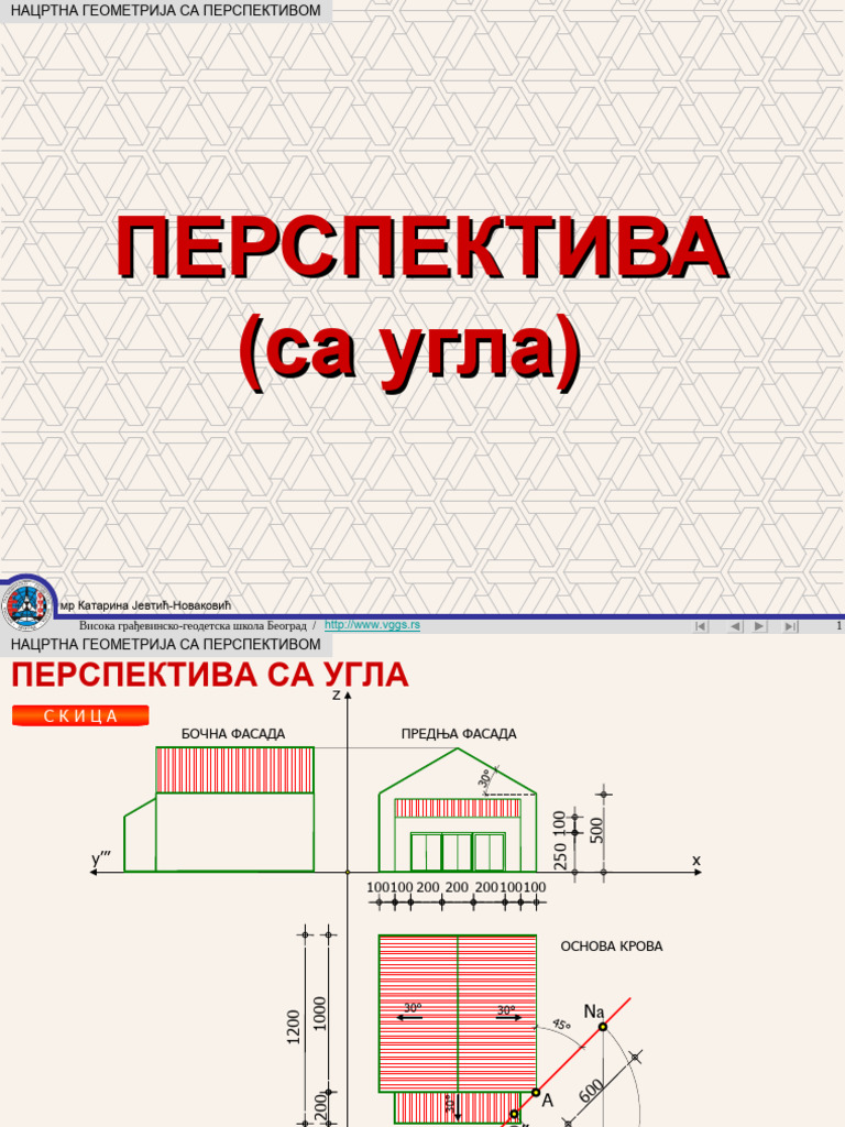 Perspektiva Sa Ugla Arh | PDF