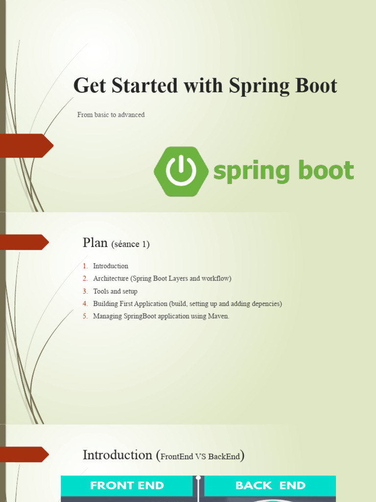 Spring Boot s1 | PDF | Spring Framework | Computer Science