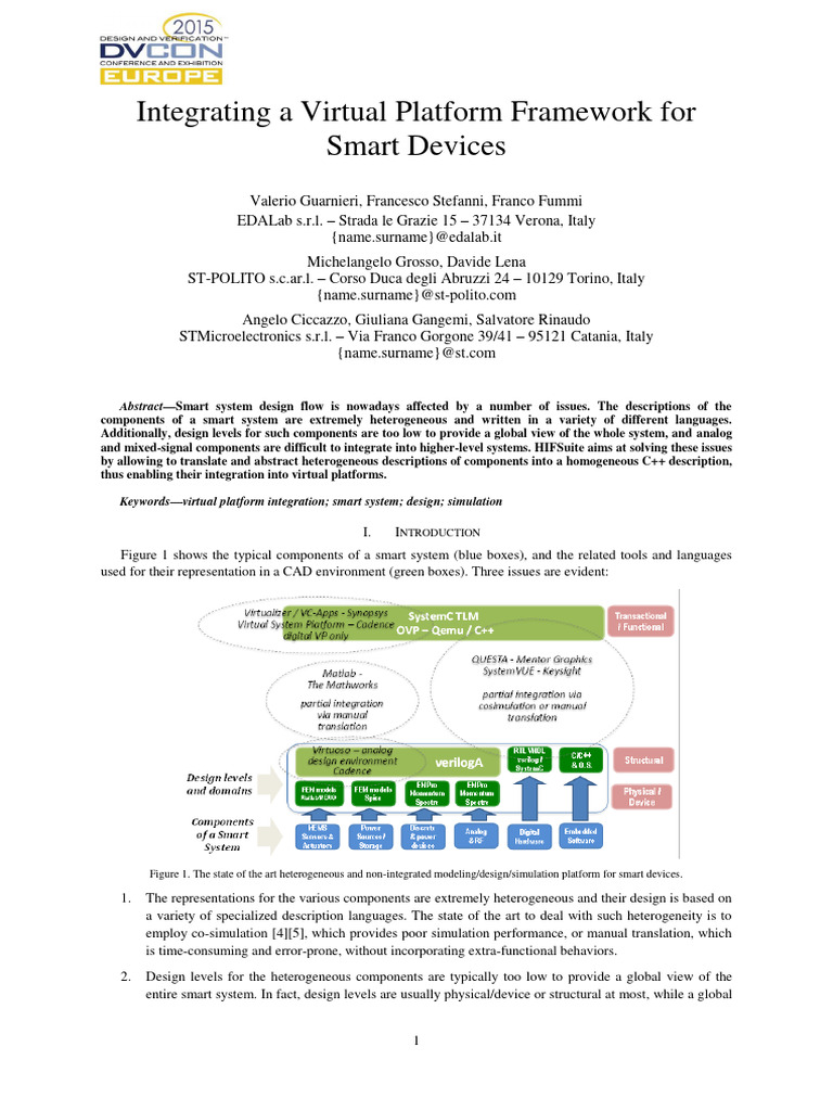 DVCon Europe 2015 TA4 2 Paper | PDF | Hardware Description Language | Microcontroller
