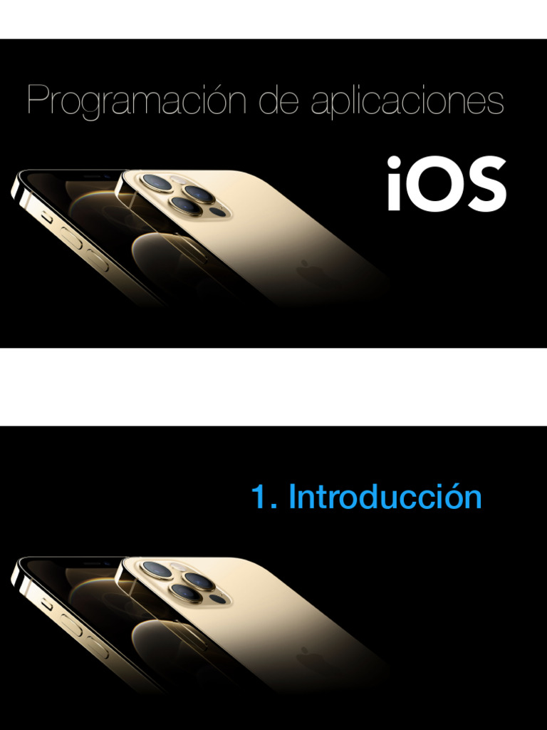 1 Introduccion | PDF | Ios | Xcode 1 Introduccion | PDF | Ios | Xcode