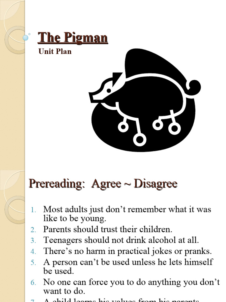 The Pigman Power Point Spring 2016 | PDF | General Fiction