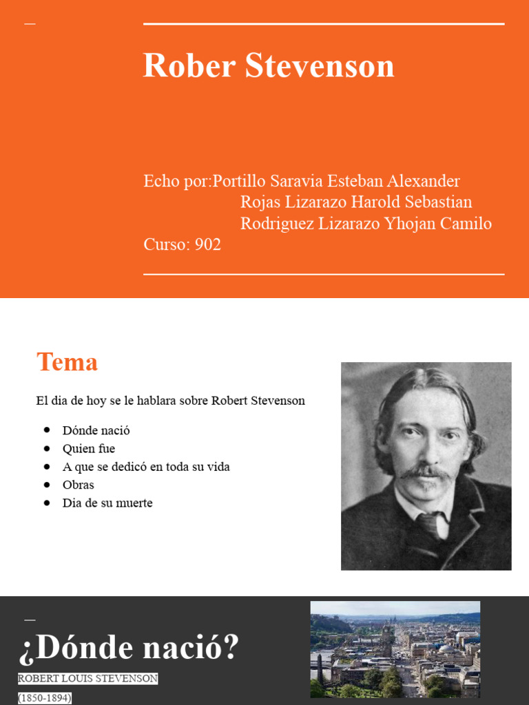 Robert Stevenson | PDF | Robert Louis Stevenson