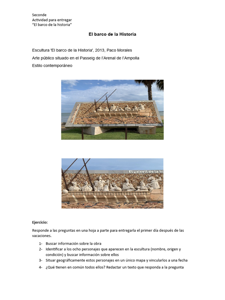 El Barco de La Historia | PDF | Ciencias sociales