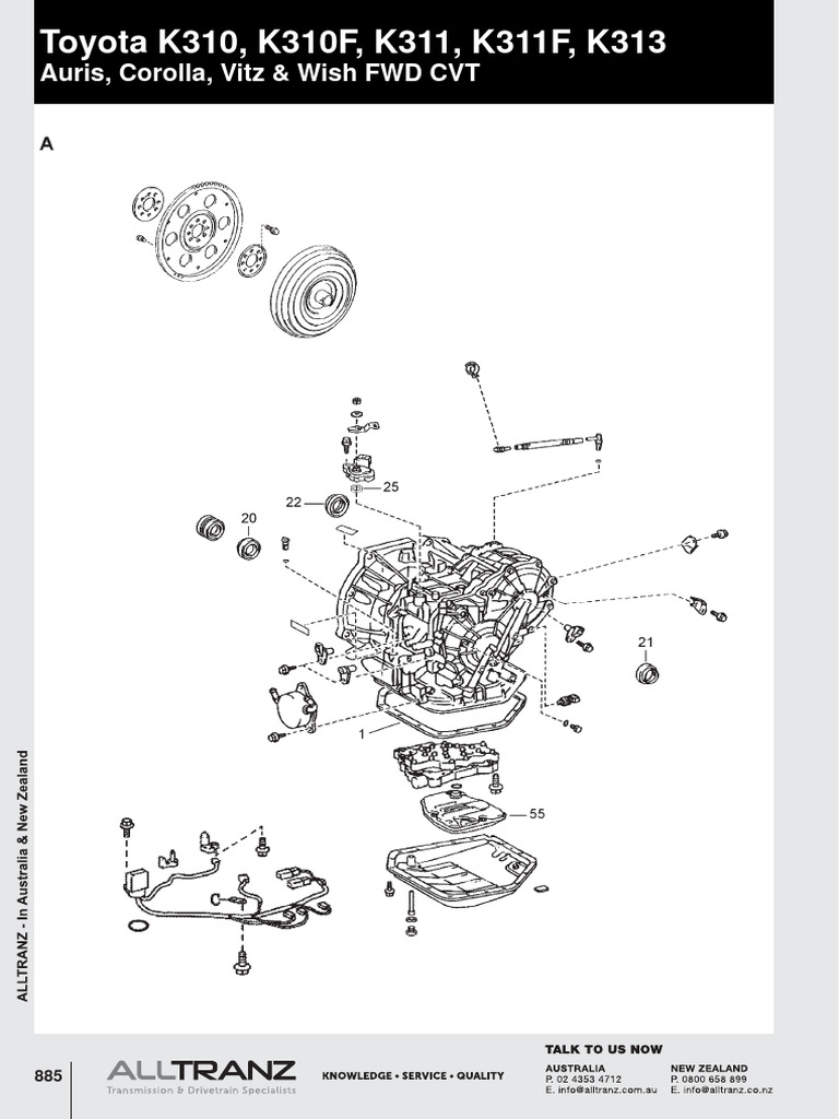 K310 - K310F - K311 - K311F - K313 CVT (Alltranz) | PDF | Axle | Land Vehicles