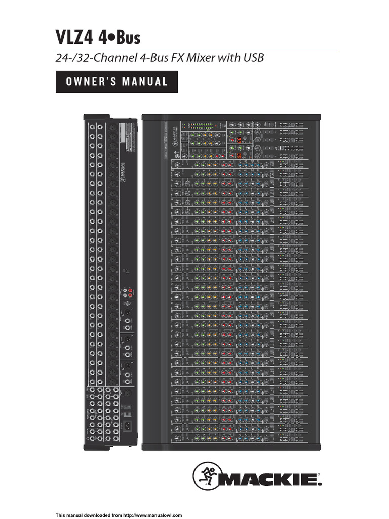 Mackie 2404 | PDF | Ac Power Plugs And Sockets | Audio Engineering