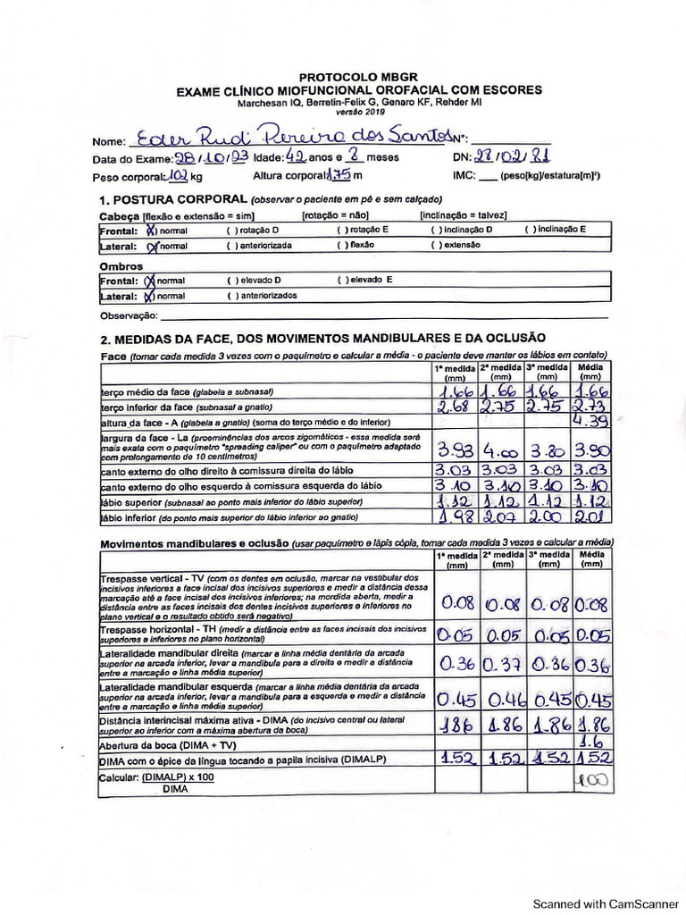 Protocolo MGBR 1 | PDF
