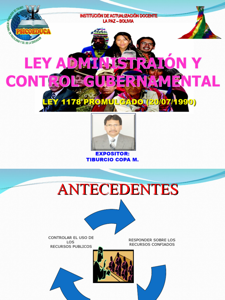1-Ley 1178 Safco | PDF | Regulación | Planificación