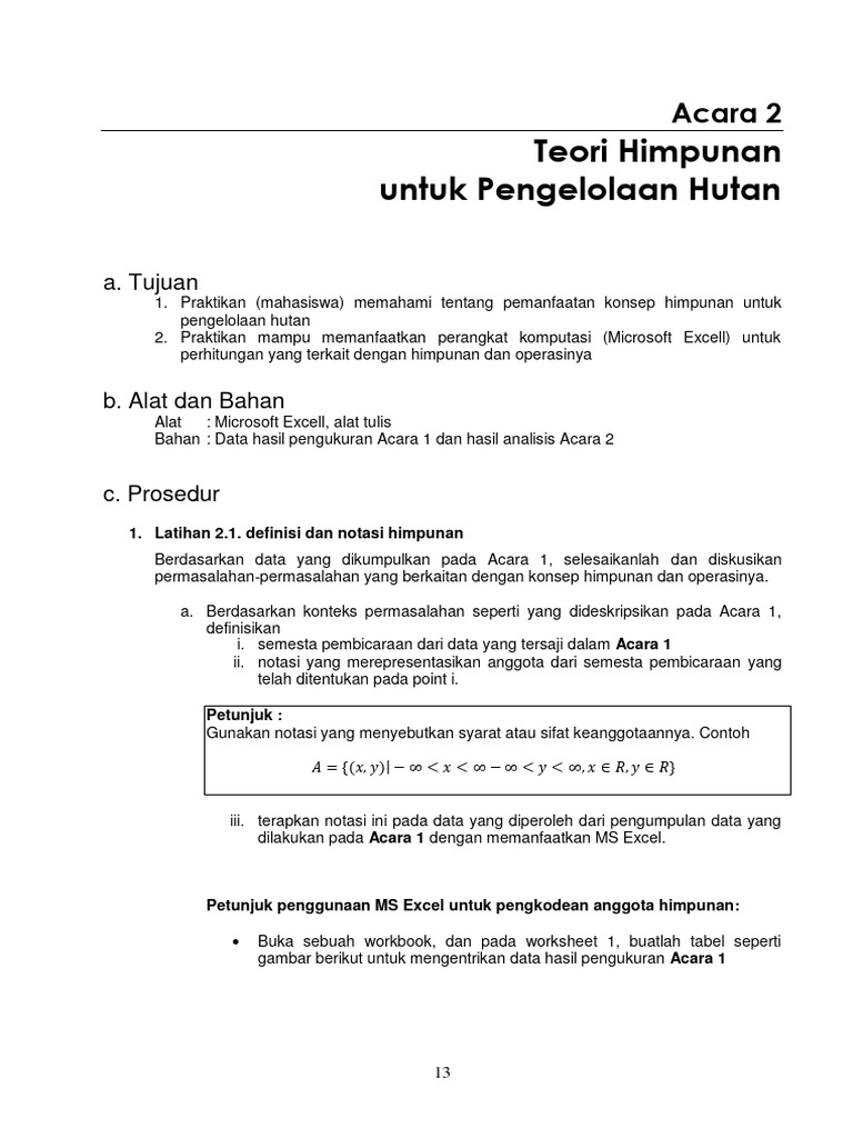 Petunjuk Prakktikum Acara II | PDF Petunjuk Prakktikum Acara II | PDF