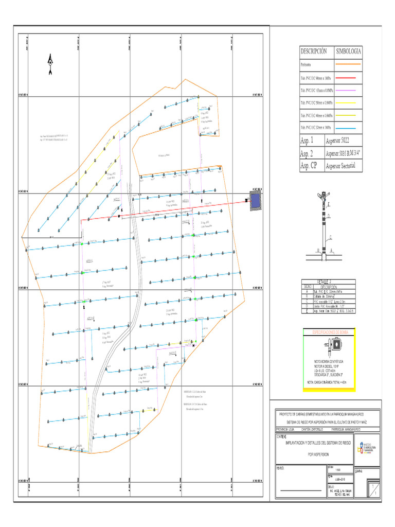 Diseño Riego PCSE A2 | PDF | Agronomía | Ambiente