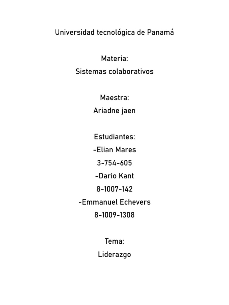 Legado de Liderazgo de Mireya Moscoso | PDF | Panamá | Liderazgo