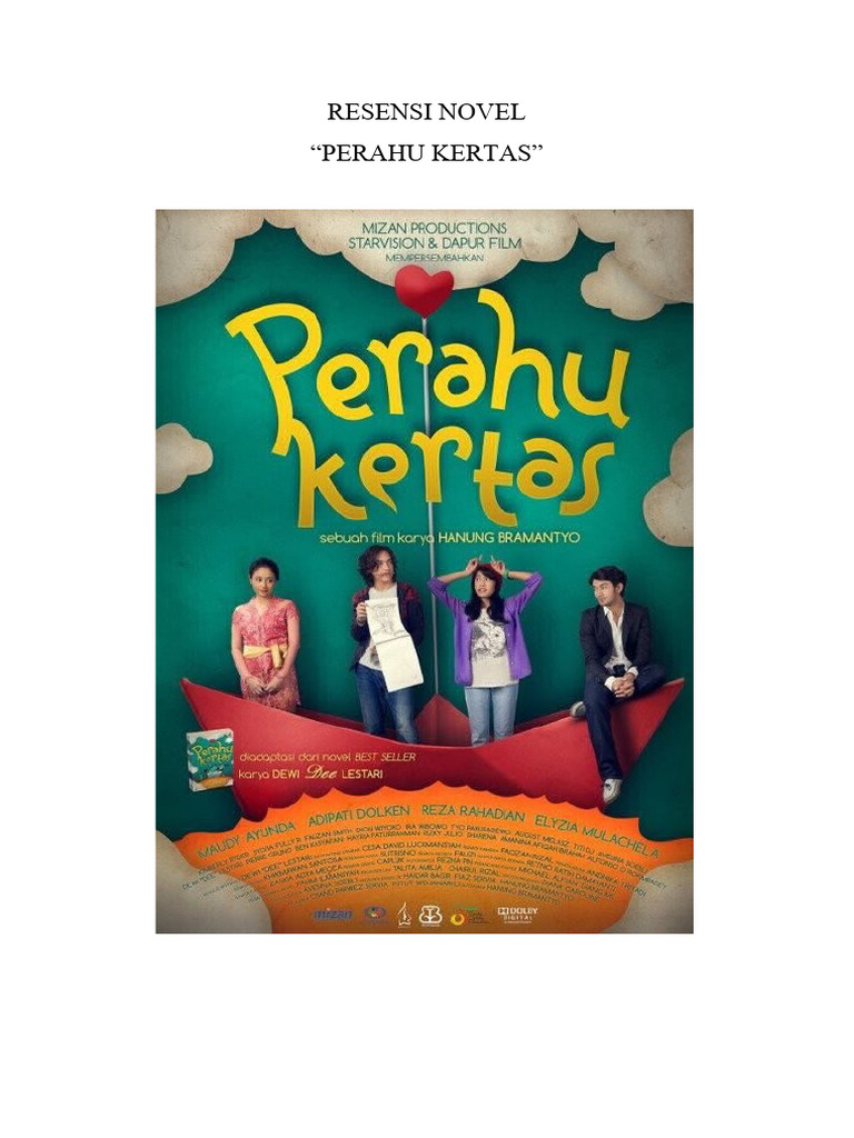 Resensi Novel Perahu Kertas Dee Lestari | PDF
