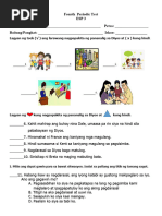 Esp Grade3 Activity Sheets | PDF