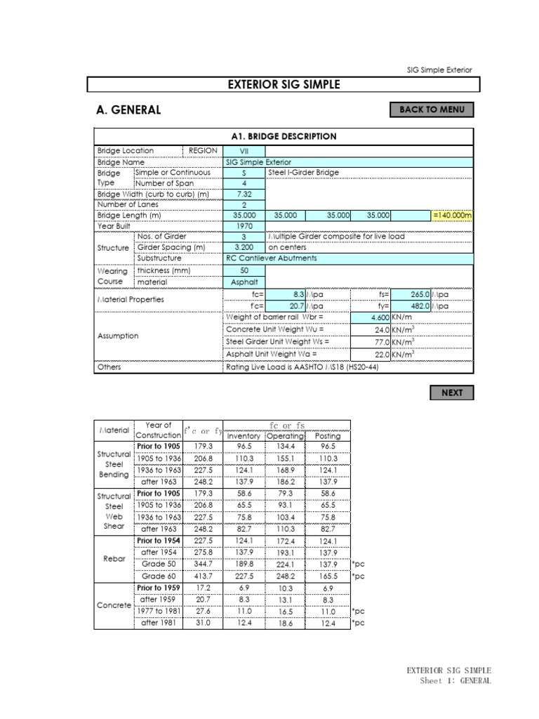 Exterior Sig Simple | PDF | Strength Of Materials | Stress (Mechanics)