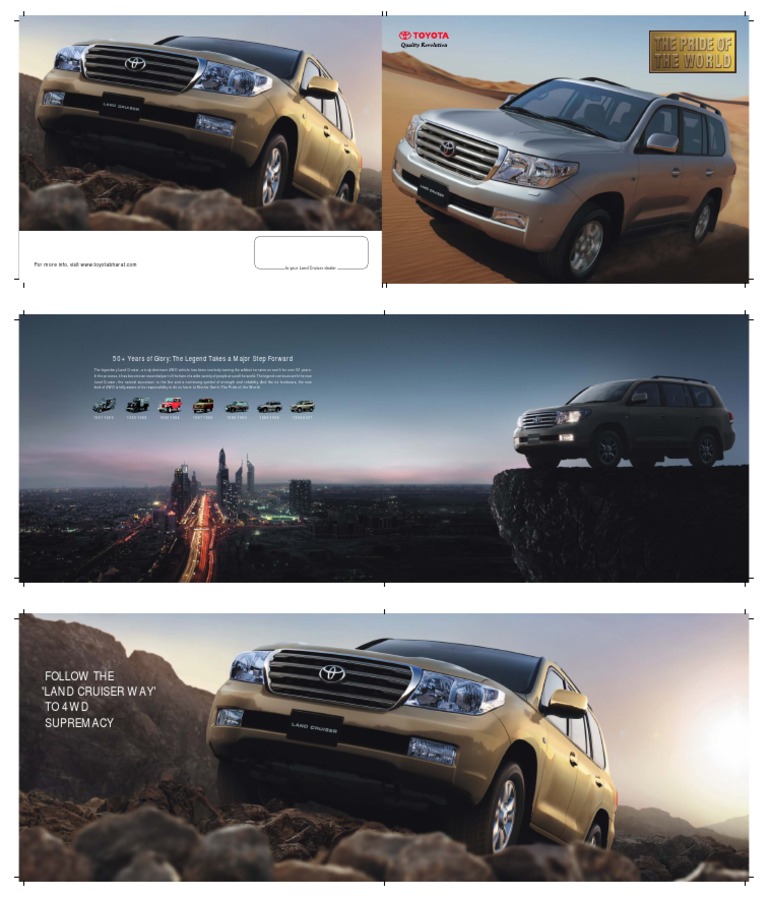 LC 200 Brochure | PDF | Airbag | Suspension (Vehicle)