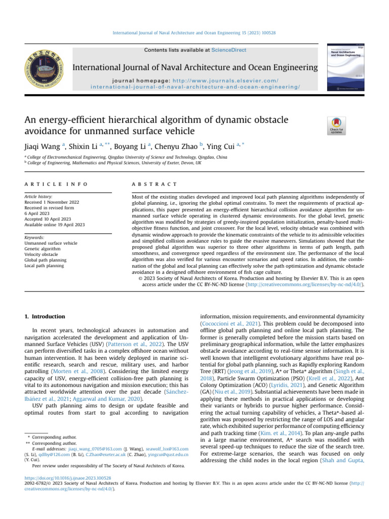 An Energy Efficient Hierarchical Algorithm 2023 International Journal