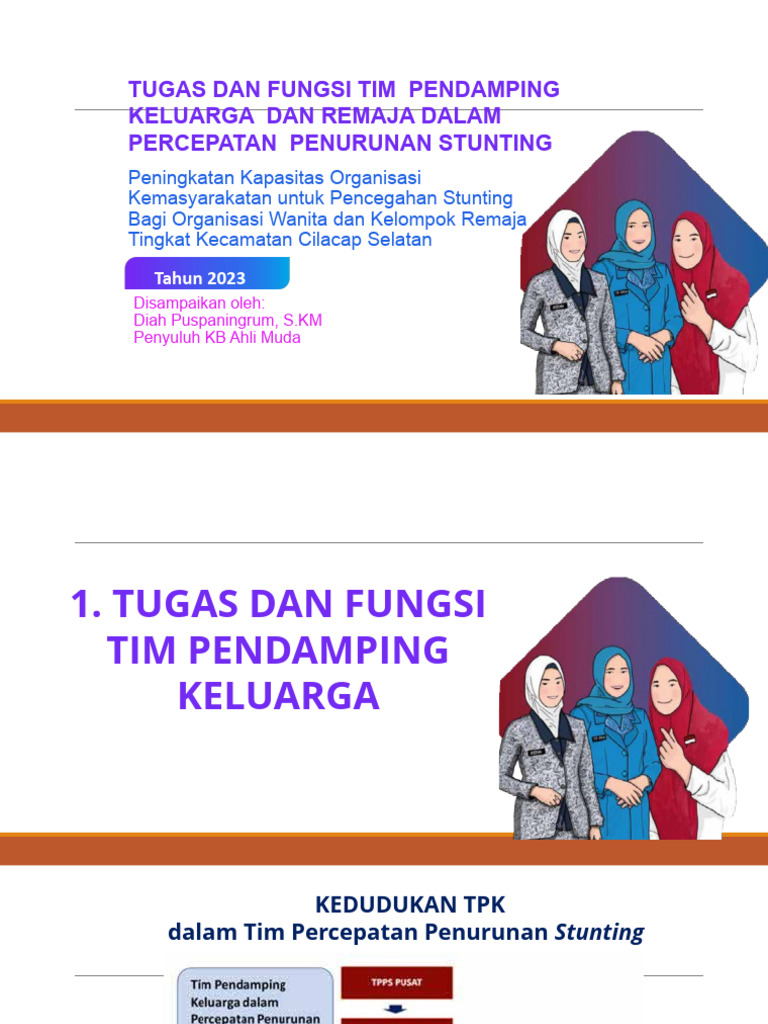 Materi Tugas Dan Fungsi TPK New | PDF