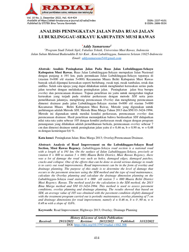 Addy Sumarsono (2022) | PDF