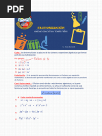 Ejercicios Resueltos 15 Casos Factorizacion | PDF | Factorización | Objetos matemáticos