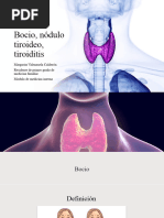 Exploración de La Tiroides. | PDF | Tiroides | Especialidades Medicas