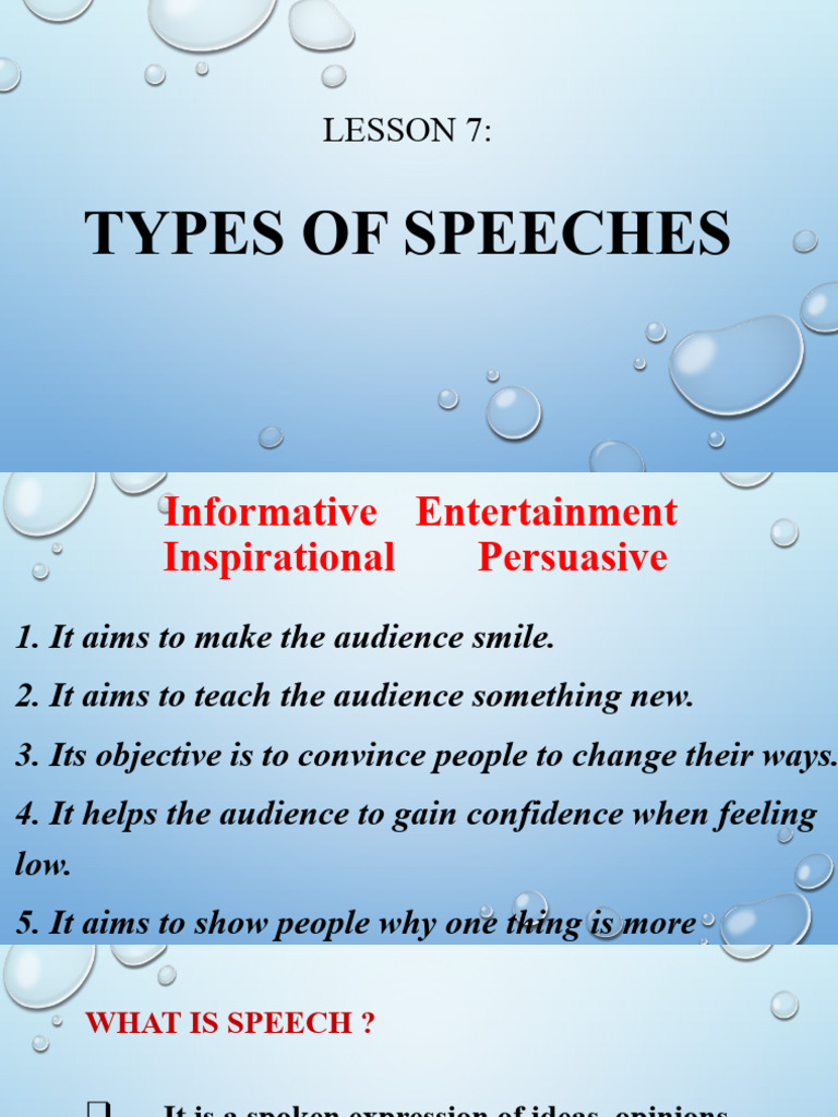 q1 Oral Com Lesson 7 | PDF | Public Speaking | Persuasion