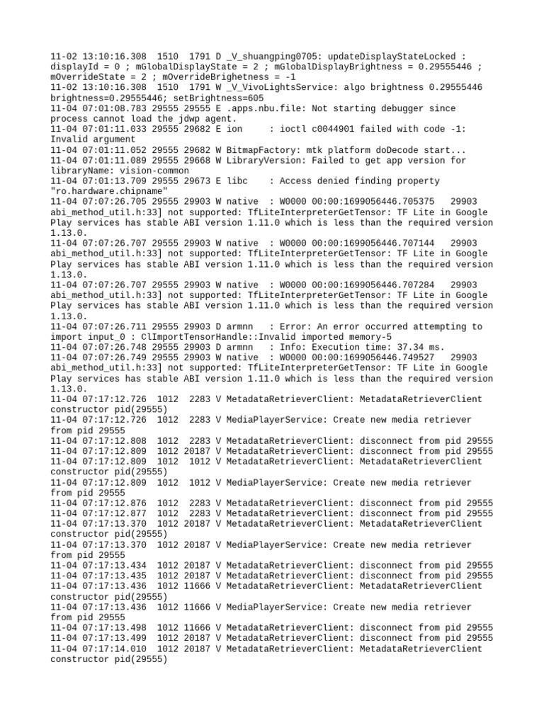 Log | PDF | System Software | Computer Science