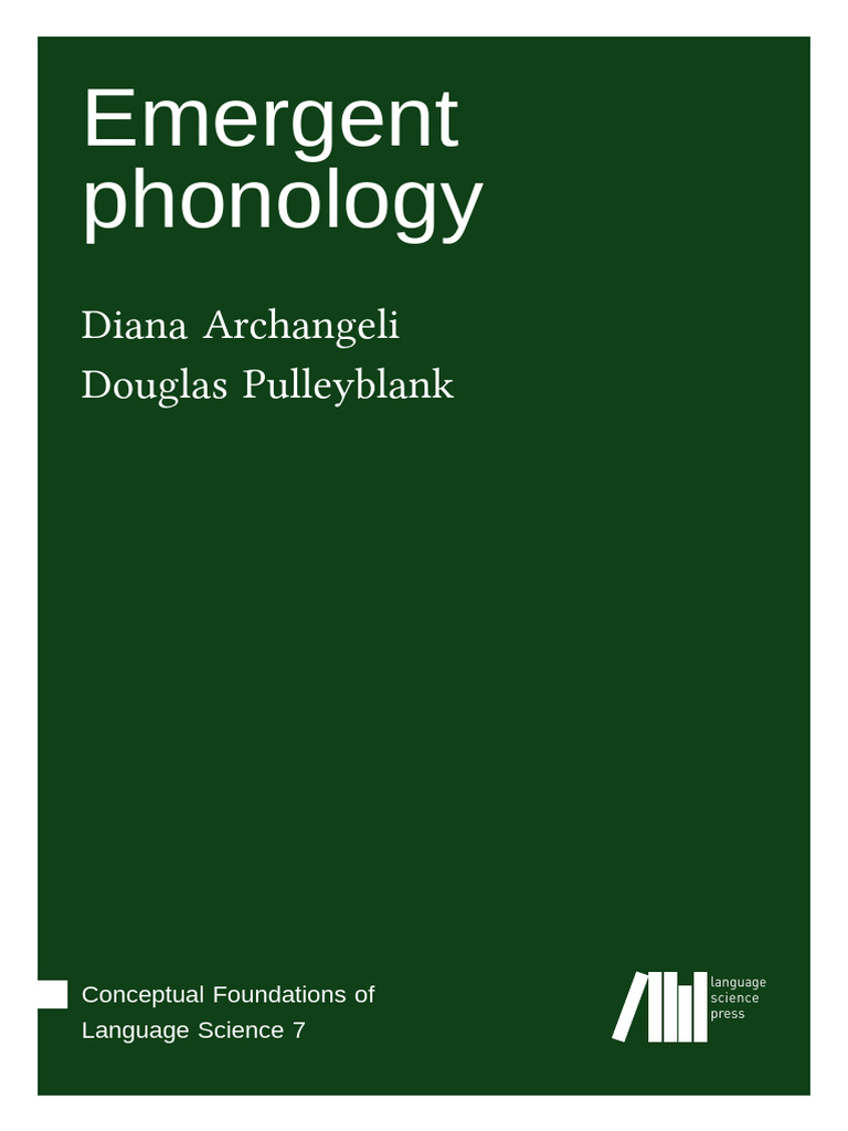 Emergent Phonology | PDF | Language Acquisition | Vowel
