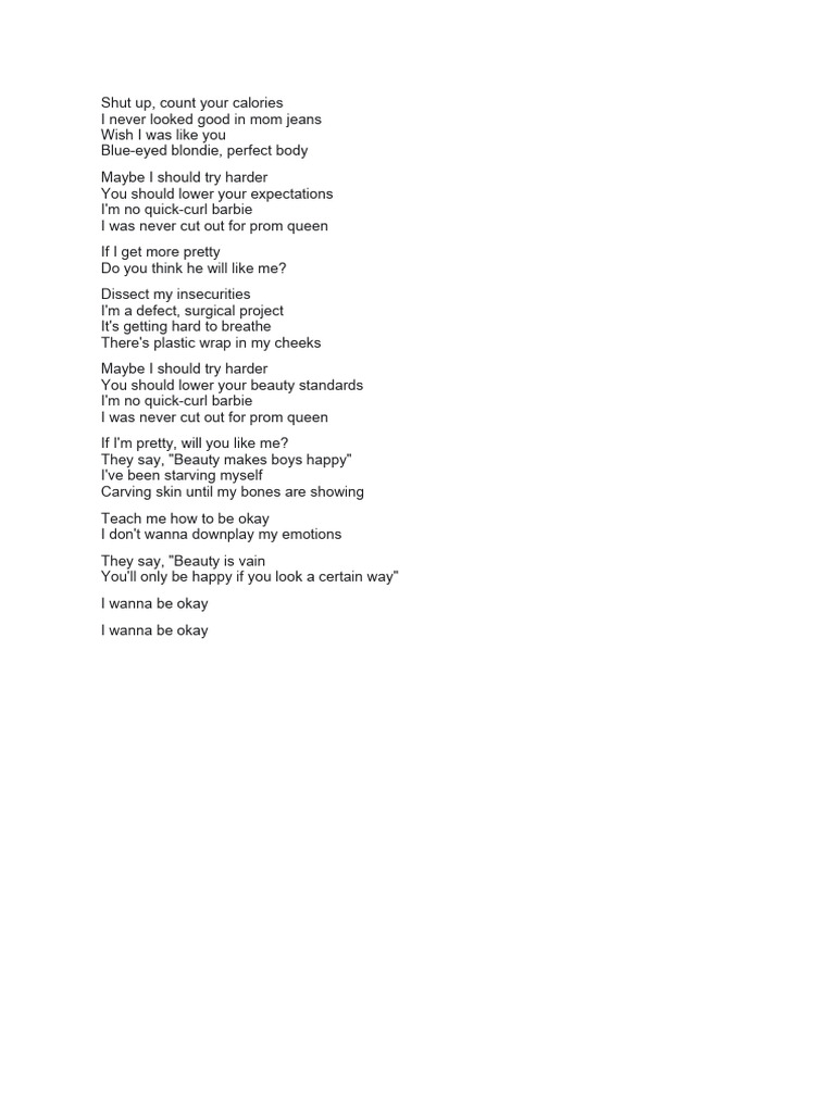 Lirik Prom Queen | PDF