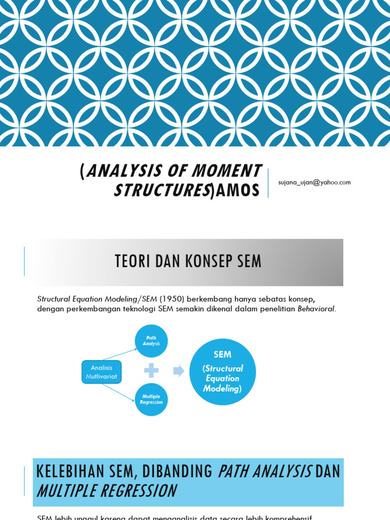 Analysis of Moment Structures) Amos | PDF