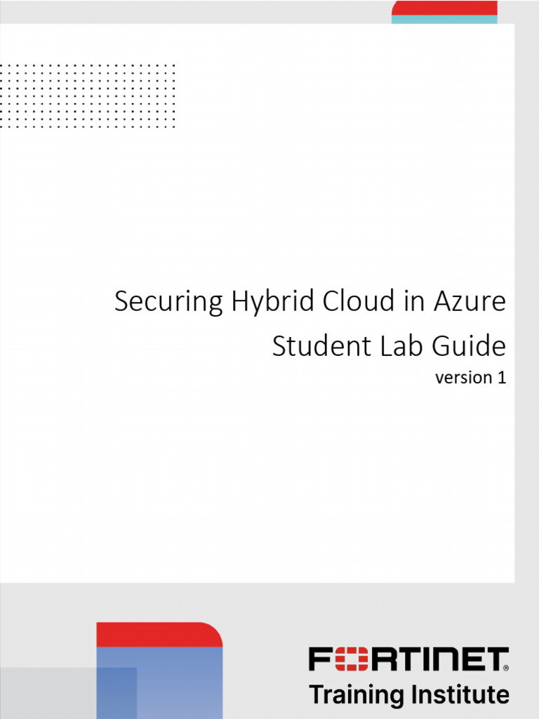 Cloud Initiative 1-Lab Guide Lift and Shift Azure | PDF | Ip Address ...