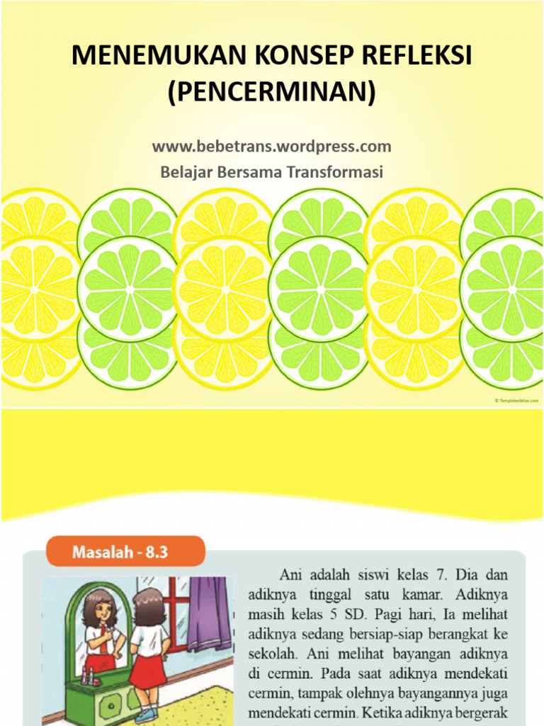 Materi Refleksi SMP Kelas 7 Kurikulum 2015 | PDF | Seni | Sains ...