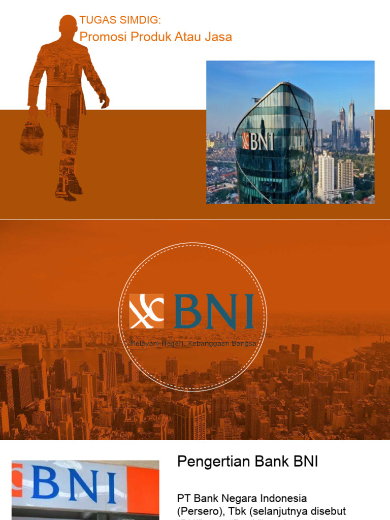 Power Point Presentasi Tentang Bank BUMN BNI | PDF | Bisnis