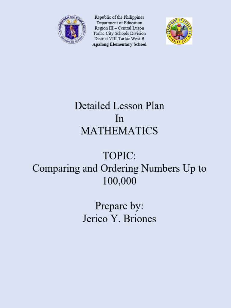 Mathematics DLP G4 | PDF | Cognitive Science | Human Communication