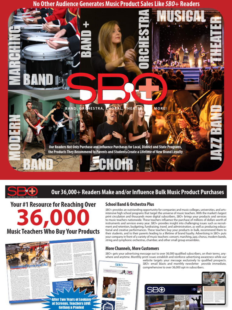 SBO Plus Media Kit | PDF | Orchestras | Entertainment