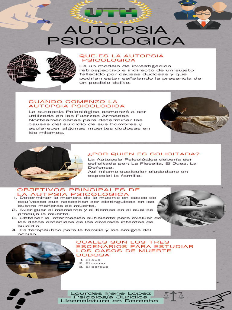 Infografía Autopsia Psicologica | PDF