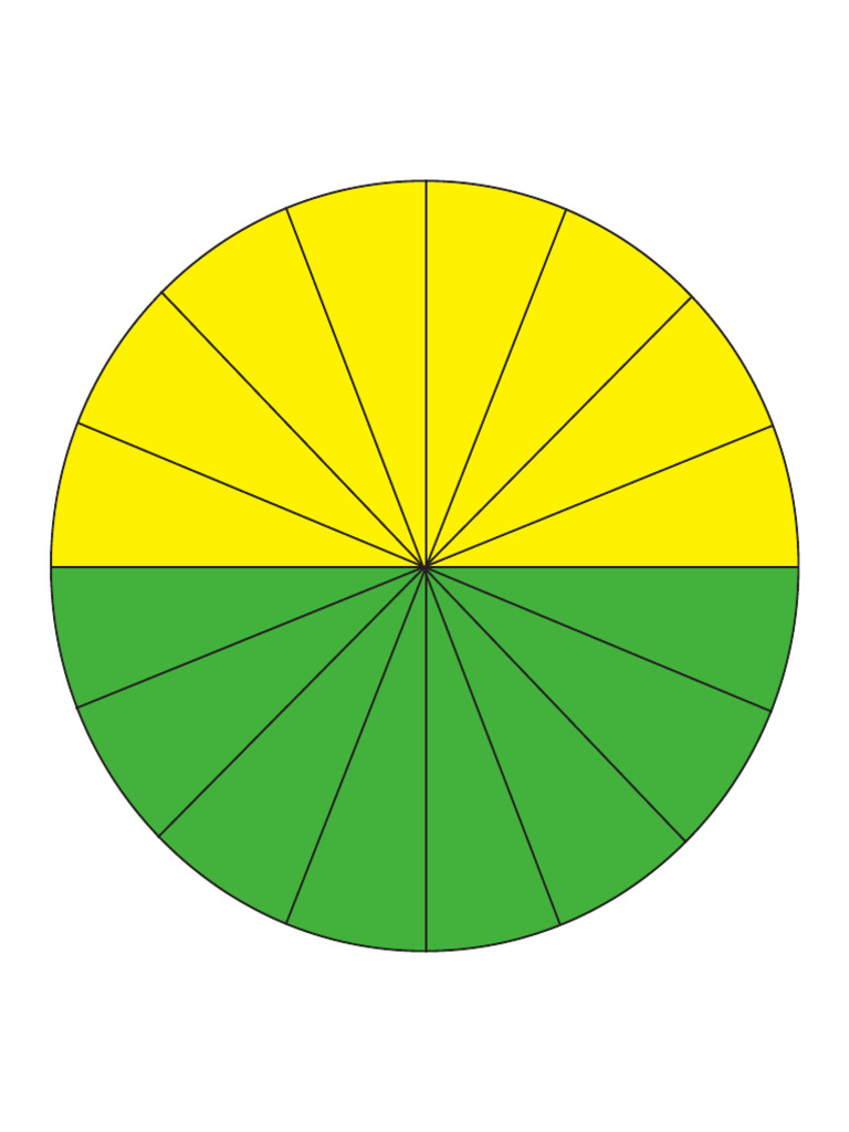 Recortar El Circulo en 16 o 32 Partes | PDF