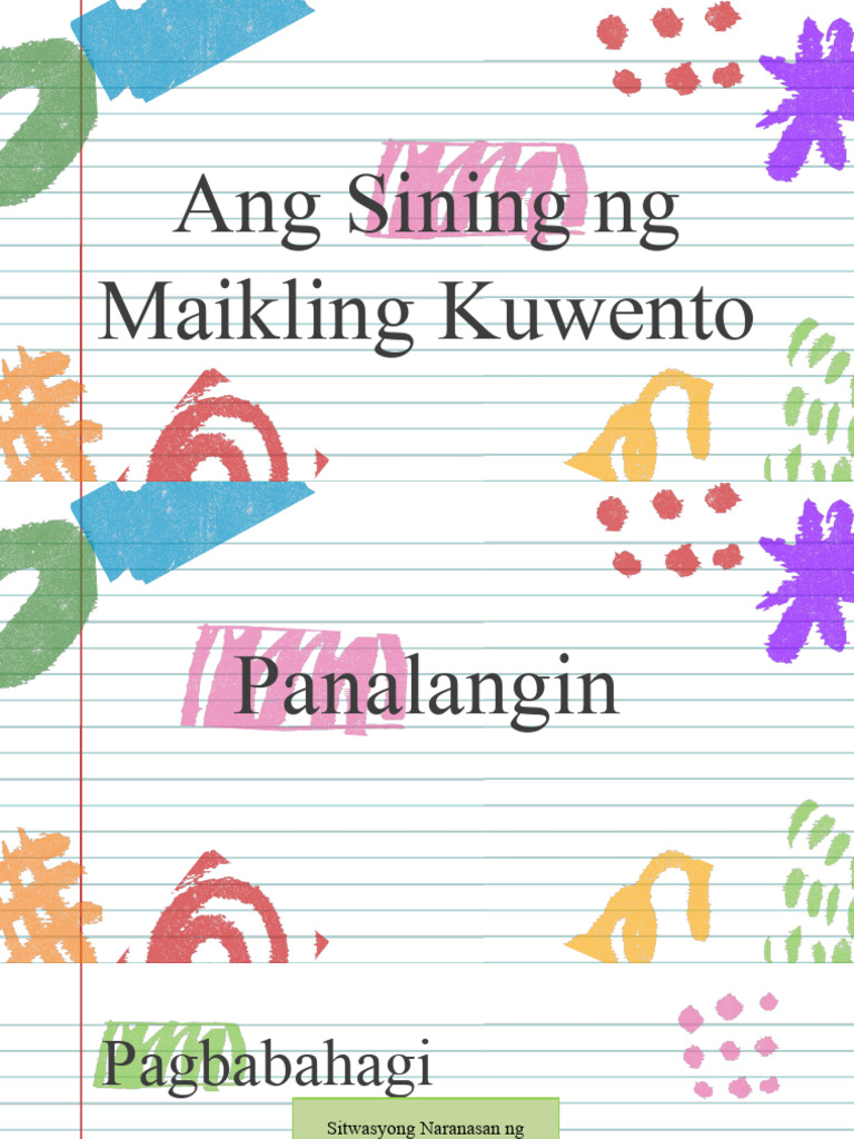 Ang Sining ng Maikling Kuwento | PDF